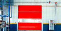 China 304 Stainless Steel 2.2KW 1.2mm Curtain PVC Rolling Door for sale