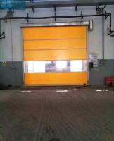 China 304 Stainless Steel 2.2KW 1.2mm Curtain PVC Rolling Door for sale