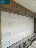 China White IP55 430mm Panel Residential Sectional Garage Door for sale