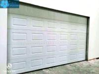 China White IP55 430mm Panel Residential Sectional Garage Door for sale