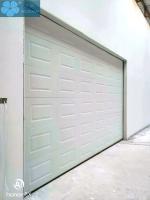 China White IP55 430mm Panel Residential Sectional Garage Door for sale