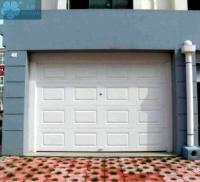 China Automatic 50mm 3m Width Steel Sectional Garage Doors for sale