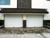 China 2m Height 3m Width Automatic Sectional Overhead Garage Door for sale