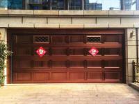 China Commercial IP55 Single Track Sectional Overhead Doors for sale