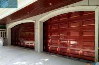China Aluminium Alloy 38mm IP55 Sectional Overhead Garage Door for sale