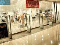 China Motorized 220V 1.5mm Slat Clear Roller Shutters for sale