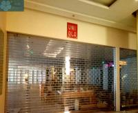 China 2000mm Height Clear Roller Shutters for sale