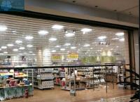 China Easy Installation SS316 9mm Tube Clear Roller Door for sale