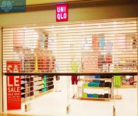 China Commercial 2.2mm PC 12mm Tube Clear View Roller Shutters for sale