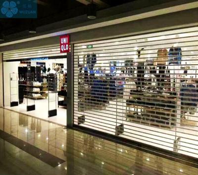 China Galvanized Coating SS304 TRSD-00014 Clear Roller Shutters for sale