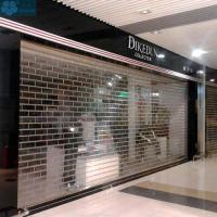 China Galvanized Coating SS304 TRSD-00014 Clear Roller Shutters for sale