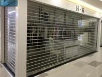 China 2000mm Height Clear Roller Shutters for sale