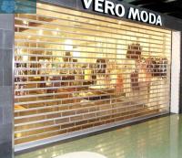 China Easy Installation SS316 9mm Tube Clear Roller Door for sale