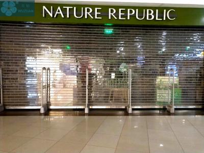 China High Reliability SS304 PVC Transparent Roller Shutter for sale