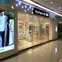 China SS 201 Durable Glass Roller Shutter With 12mm Tube for sale