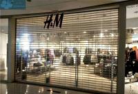China 3mm 16mm pipe Clear Vision Roller Shutters Fo Supermarket for sale