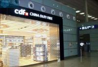 China 12mm Tube Polycarbonate Clear Roller Shutters For Mall for sale