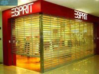 China 1.8mm Sturdy Polycarbonate Slat Clear View Roller Shutters for sale