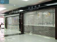 China 3m Height 9mm Tube Roll Up Clear Roller Shutters for sale
