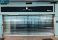 China 3m Height 9mm Tube Roll Up Clear Roller Shutters for sale