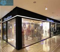 China Polycarbonate 3.0mm 9mm Bar Clear Plastic Roller Shutter Doors for sale