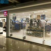 China Anti Theft 2.2mm PC SS 201 Clear Roller Shutters for sale