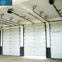 China Sectional AC110V 0.376mm Steel Industrial Roll Up Doors for sale