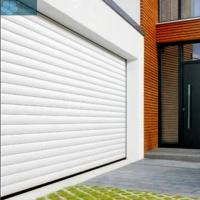 China Thermal Insulated 1.2mm 3000mm Height Aluminium Shutter Door for sale