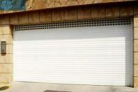 China Automatic 0.7mm 50mm Slat Roller Shutter Garage Doors for sale