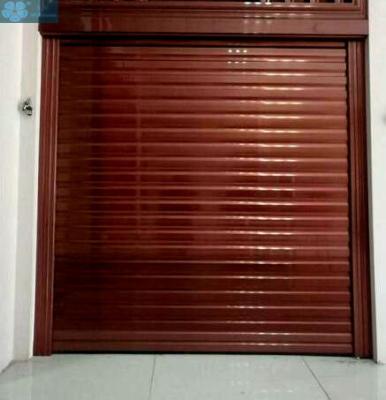 China 0.1m/S 77mm Slat Aluminum Roller Shutter For Garage for sale