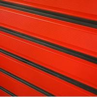 China 380V 1.2m/S Exterior Aluminium Roller Shutter Garage Doors for sale