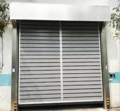 China 43mm 1.5m/S Rapid Aluminium Roller Shutter Doors for sale