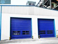 China 1mm Curtain 95mm Bottom Bar Roller Shutter Doors For Warehouse for sale