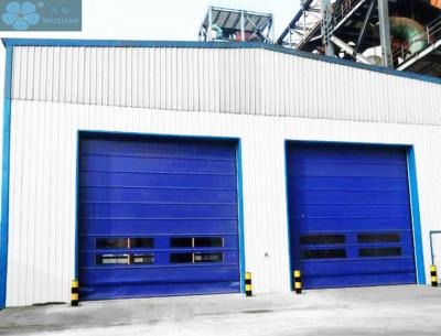 China 1mm Curtain 95mm Bottom Bar Roller Shutter Doors For Warehouse for sale