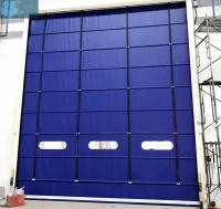 China Steel Structure 1.5KW 0.8mm Curtain Roller Shutter Doors for sale