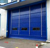 China Stacking 100mm 0.8mm Curtain Garage Roller Shutters for sale