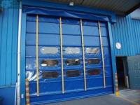 China Stacking 100mm 0.8mm Curtain Garage Roller Shutters for sale