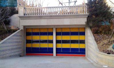 China 1.5KW 1.0m / S Metal Roller Shutter For Garage for sale
