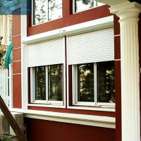 China PVC Automatic Hurricane Shutters for sale