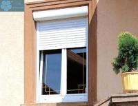 China Anti Hurricane  0.25mm Aluminum Automated Window Shutters for sale