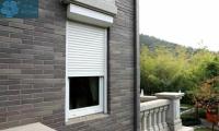 China Anti Hurricane  0.25mm Aluminum Automated Window Shutters for sale