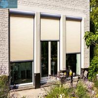 China 65kg/M3 0.27mm Aluminum  Automatic Window Shutters For Hotel for sale