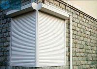 China Household 45mm Slat 2mm Track Exterior Window Shutters for sale