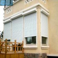 China Household 45mm Slat 2mm Track Exterior Window Shutters for sale