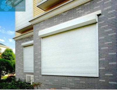 China White 1.5mm Aluminum 1.5m Hieght Automatic Window Shutters for sale