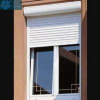China White 1.5mm Aluminum 1.5m Hieght Automatic Window Shutters for sale