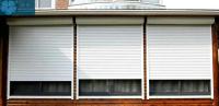 China 0.3mm Slat 30 Pa Watertightness Automatic Window Shutters for sale