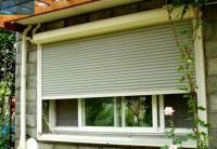 China 0.3mm Slat 30 Pa Watertightness Automatic Window Shutters for sale