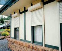 China Residential 2mm 4500PA Wind Load Automatic Window Shutters for sale