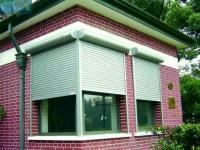 China Residential 2mm 4500PA Wind Load Automatic Window Shutters for sale